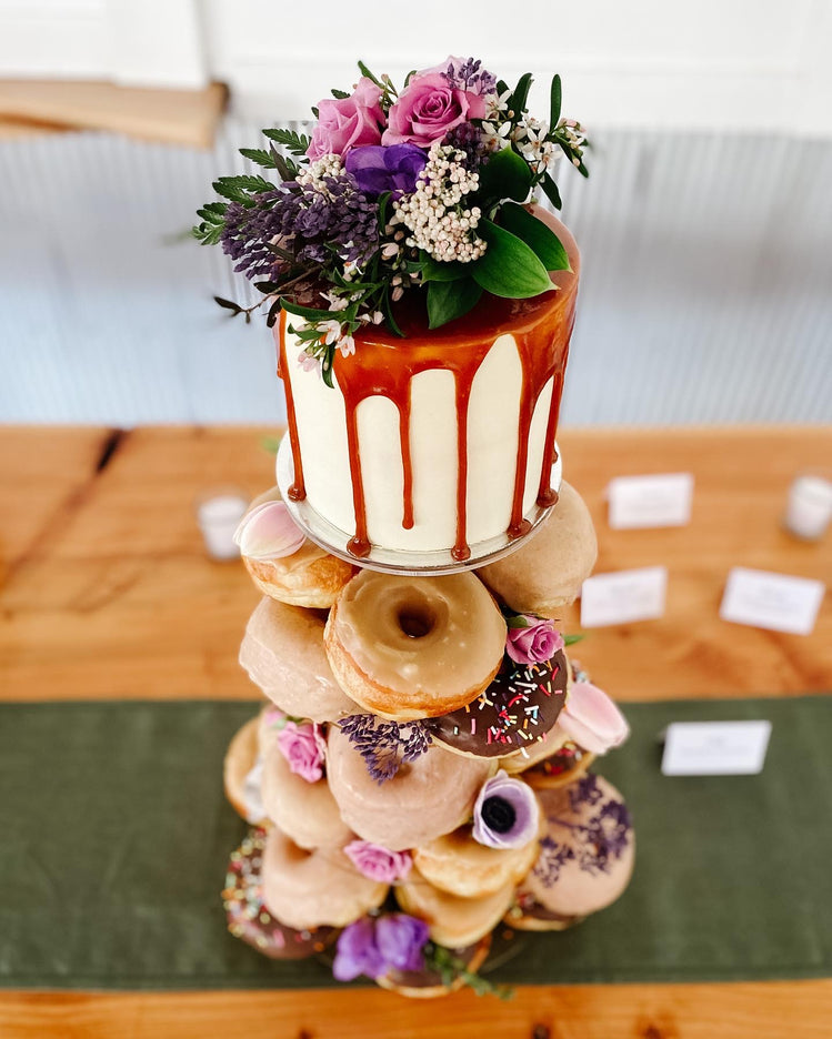 Wedding Donut Towers in Wanaka & Queenstown – White Rabbit Cakes
