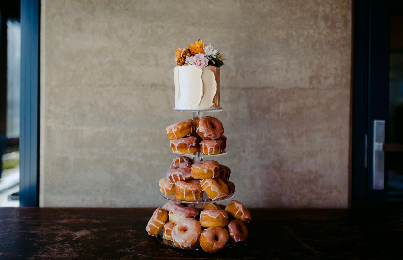 Wedding Donut Towers in Wanaka & Queenstown – White Rabbit Cakes